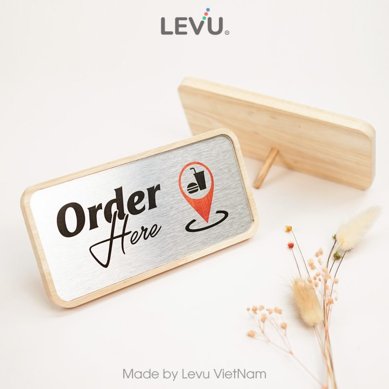 Bộ tranh treo tường 4 tấm trang trí phòng bằng gỗ slogan ý nghĩa • LEVUSHOP